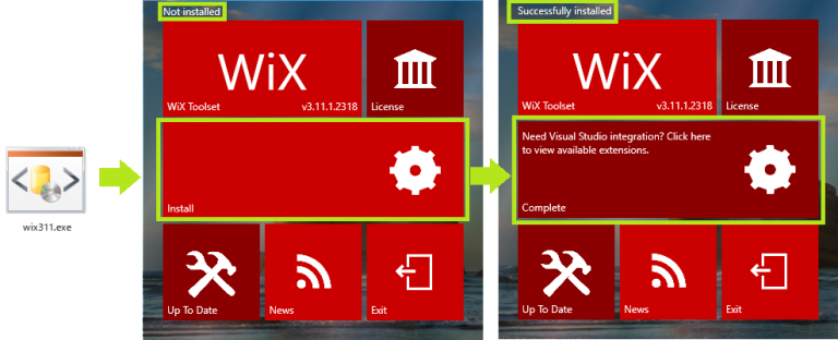 WiX Toolsetのインストール | すばらしきOfficeとアドインの世界